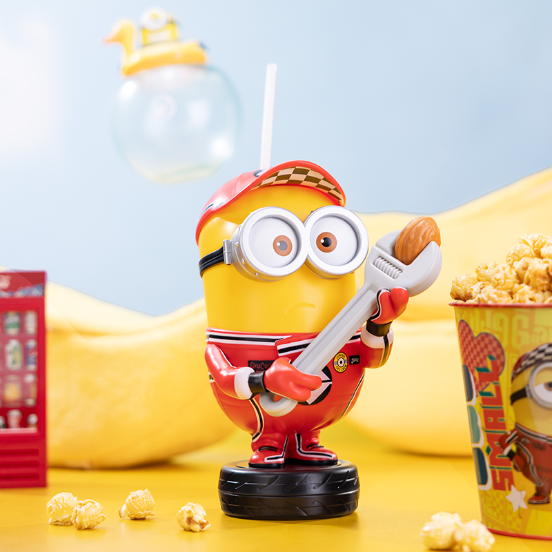 Official Minion Straw Cup | Despicable Me 4 Racer Design | Universal ...